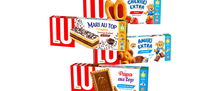 Avec ses nouveaux packagings personnalisés, la marque de biscuits LU ...